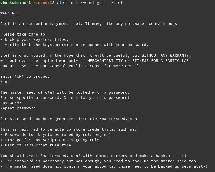 Use Clef To Unlock Account With Prompt Q Testnet Documentation